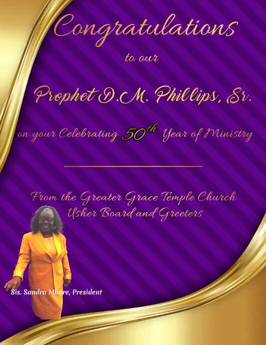 Usher Board Ad | PosterMyWall