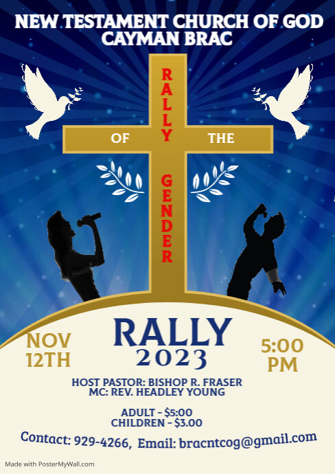 GOSPEL CONCERT POSTER | PosterMyWall