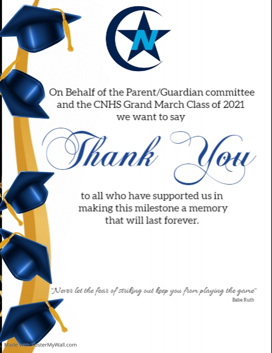 Copy of Graduation Ceremony | PosterMyWall