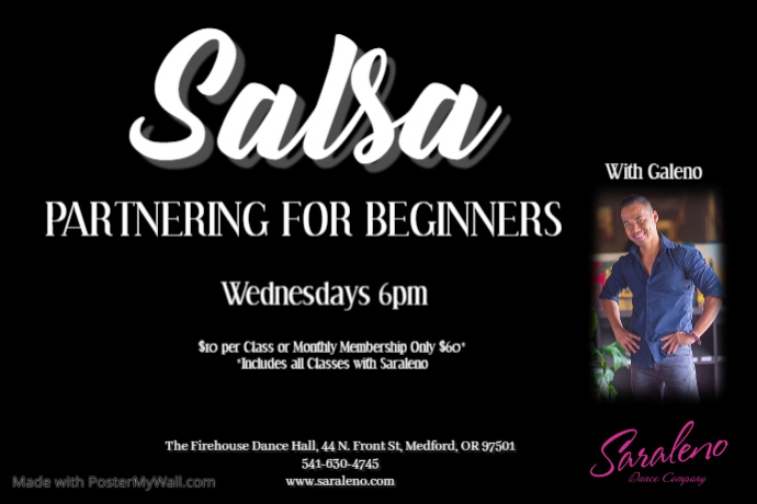 Salsa Fundamentals | PosterMyWall