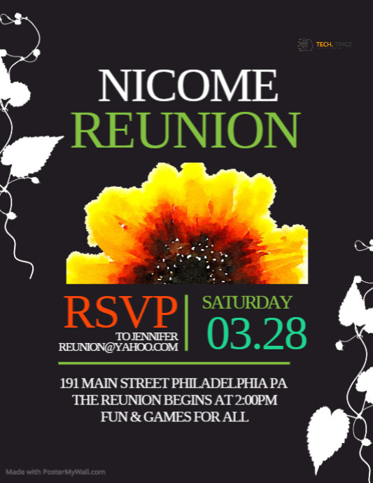 Family Reunion | PosterMyWall