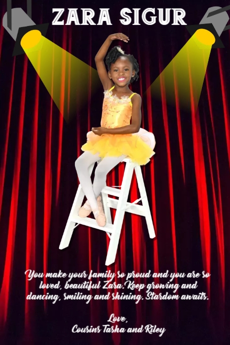 Copy of Copy of Theatre Acting Classes flyer template (1) | PosterMyWall