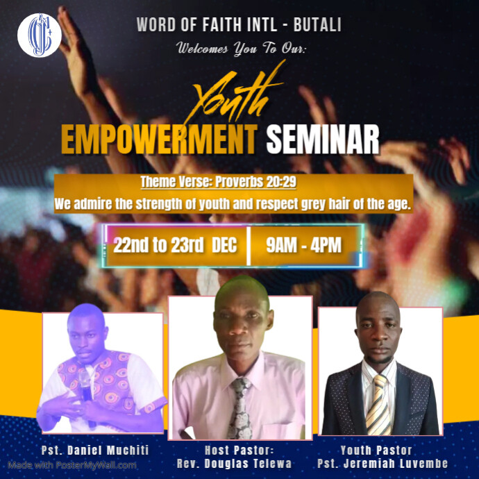 Nice Church Flyer video flyer | PosterMyWall