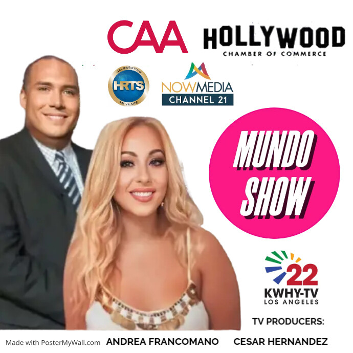 TV Presenter Poster Template | PosterMyWall