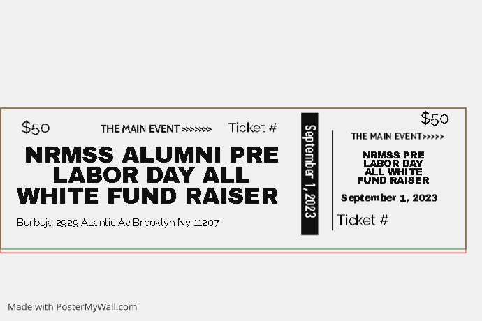 Copy of generic modern ticket event party (1) | PosterMyWall