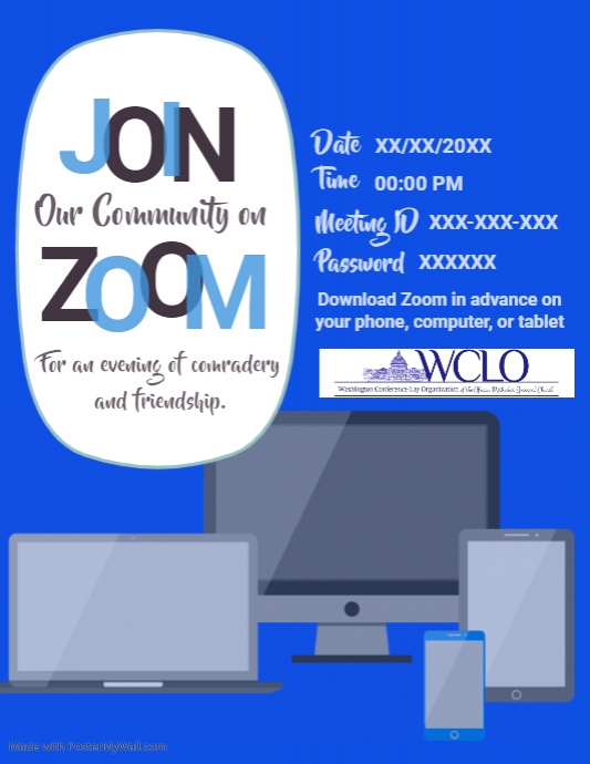Copy of Copy of Community Zoom Meeting | PosterMyWall