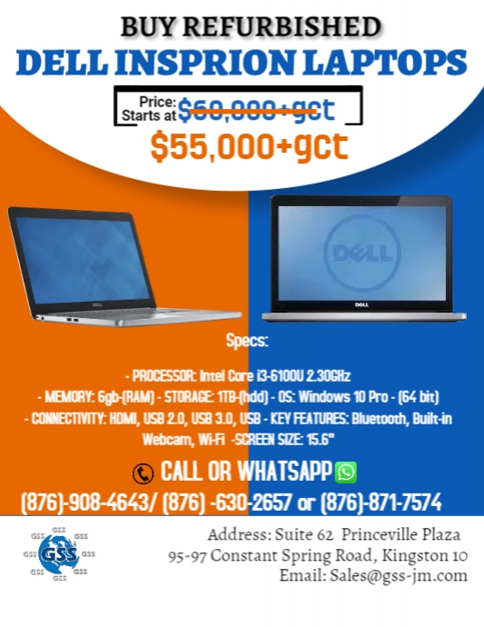 Dell Insprion 5559 Laptops video | PosterMyWall