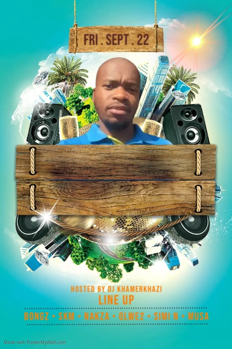 Summer Outdoor Party Flyer / Poster Template | PosterMyWall