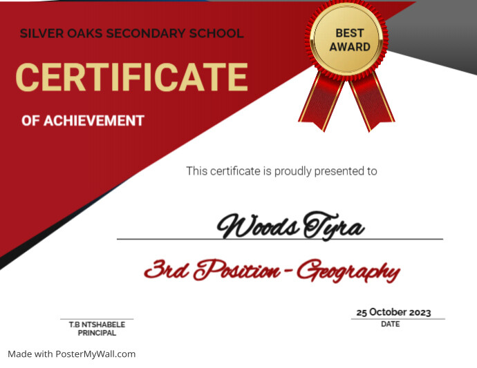 Copy of Certificates | PosterMyWall