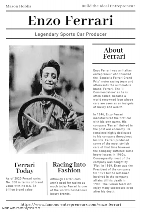 Copy of Conventional Newspaper Layout | PosterMyWall