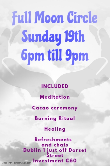 Copy of Reiki Healing Sessions Flyer Design Template | PosterMyWall