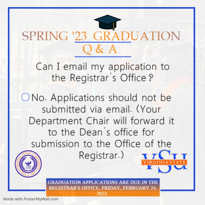 Copy of Graduation Q & A | PosterMyWall