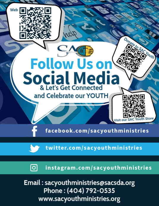 Follow Us on Social Media Flyer | PosterMyWall