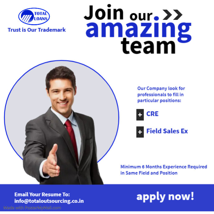 Hiring Agency Ads | PosterMyWall