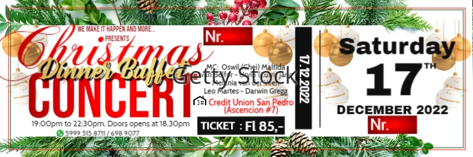 Christmas Show Ticket | PosterMyWall