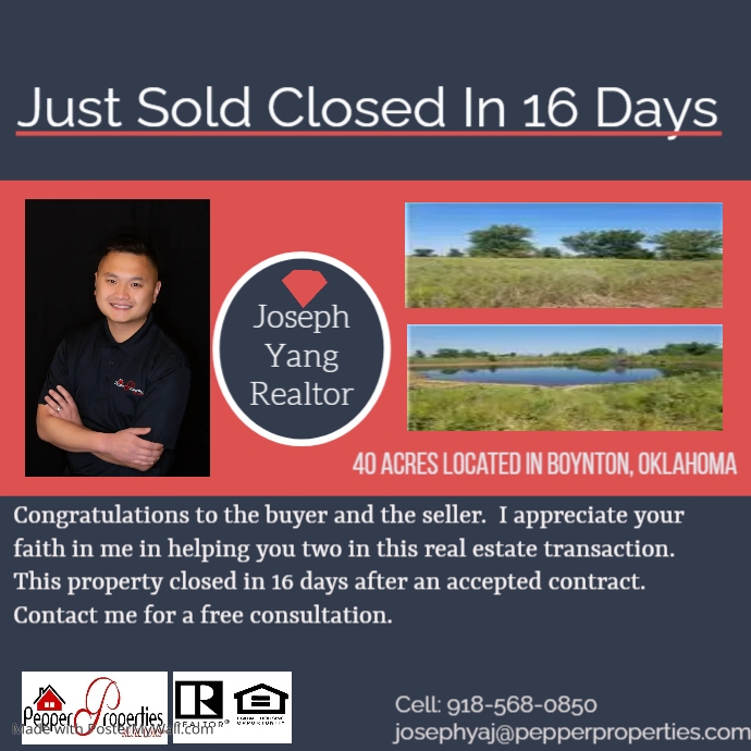 Just Sold Postcard Instagram | PosterMyWall