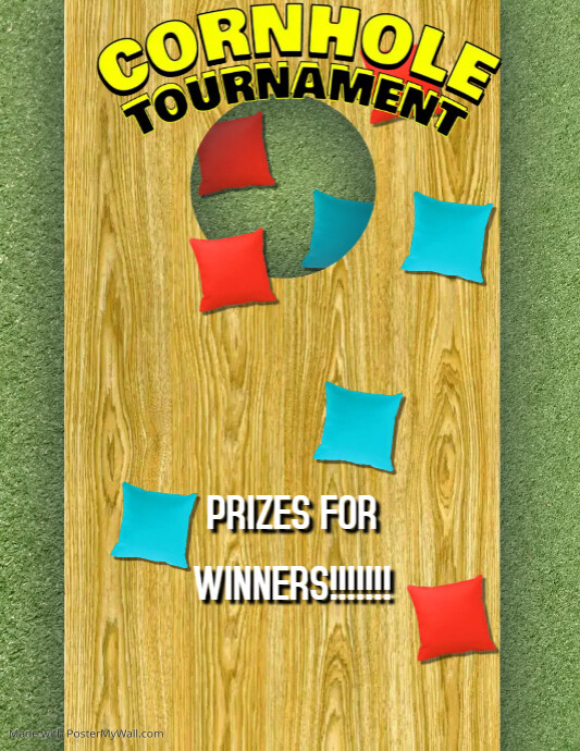 CORNHOLE TOURNAMENT | PosterMyWall