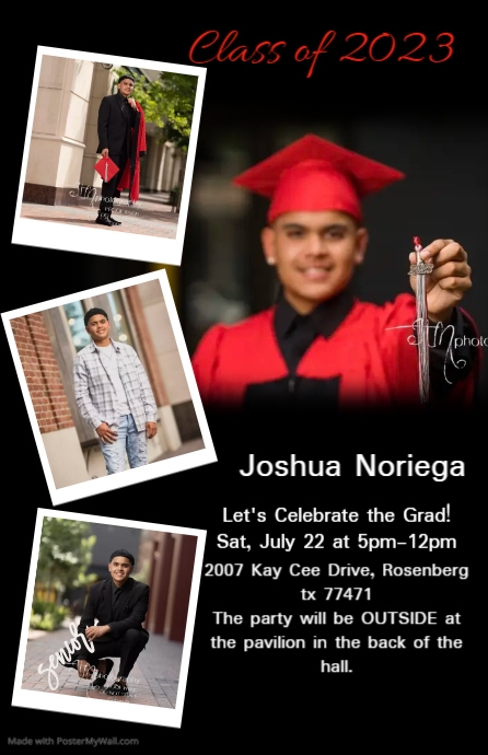 josh graduation | PosterMyWall