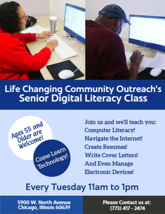 Copy of Senior Computer Class | PosterMyWall