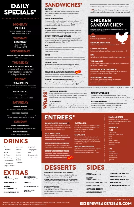 Copy of Menu Back Lenexa V051223A (1) | PosterMyWall