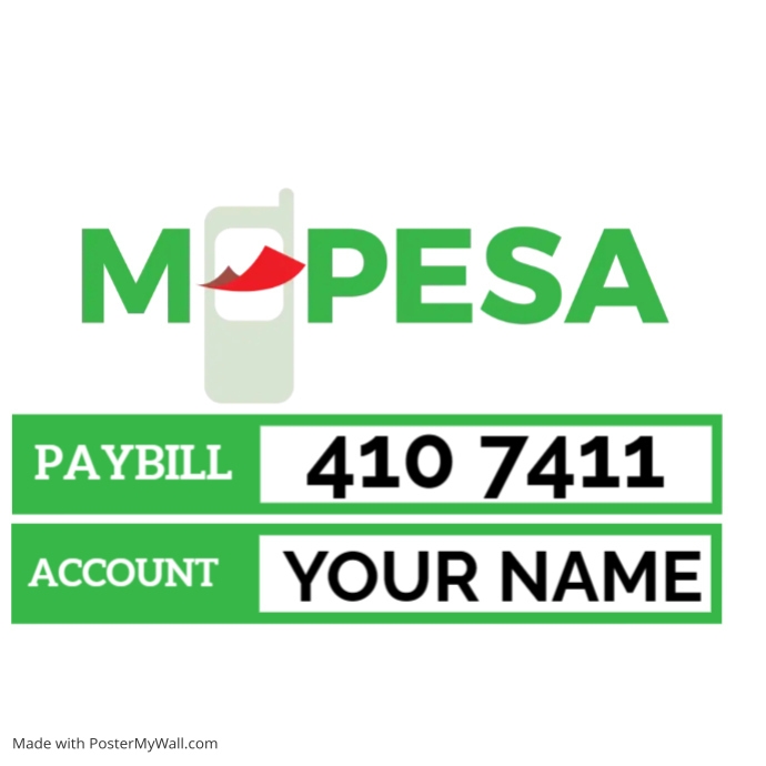 Copy of CHURCH MPESA | PosterMyWall