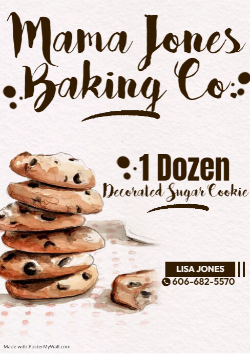Cookie Sale Flyer | PosterMyWall