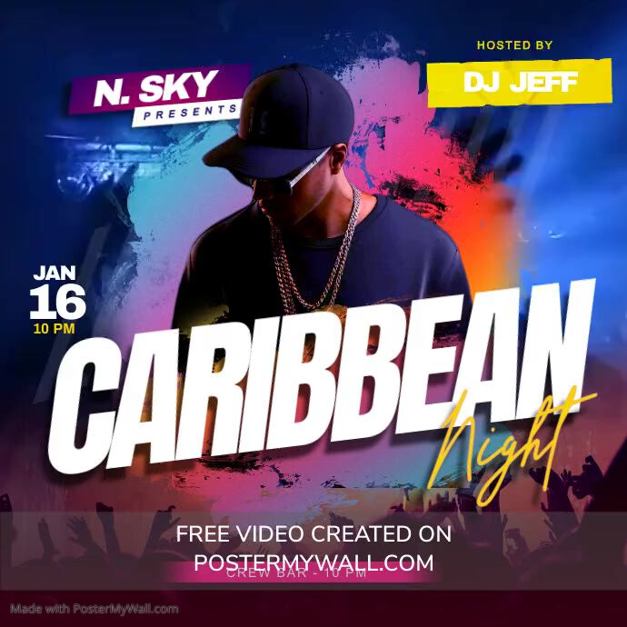 friday night dj party | PosterMyWall