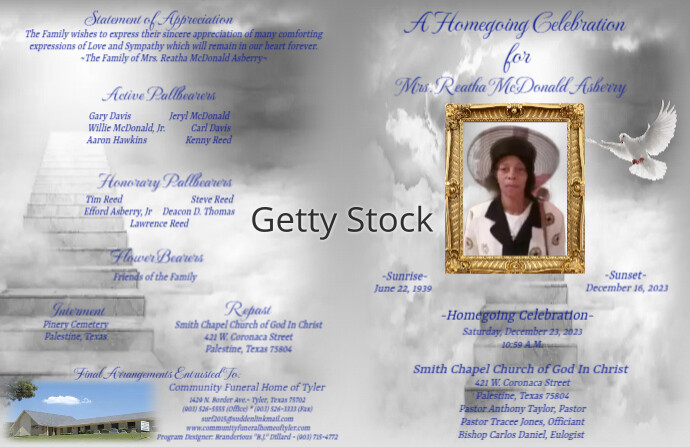 Copy of Reatha Asberry | PosterMyWall