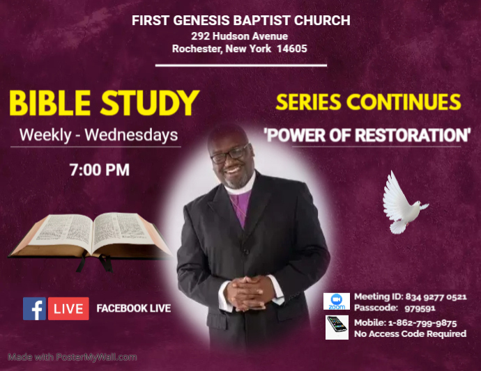 bible study, devotion | PosterMyWall