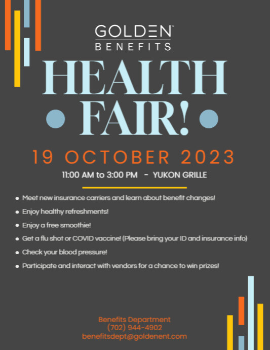 Health Fair Flyer - Boulder | PosterMyWall