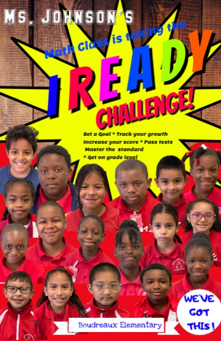 IREADY CHALLENGE | PosterMyWall