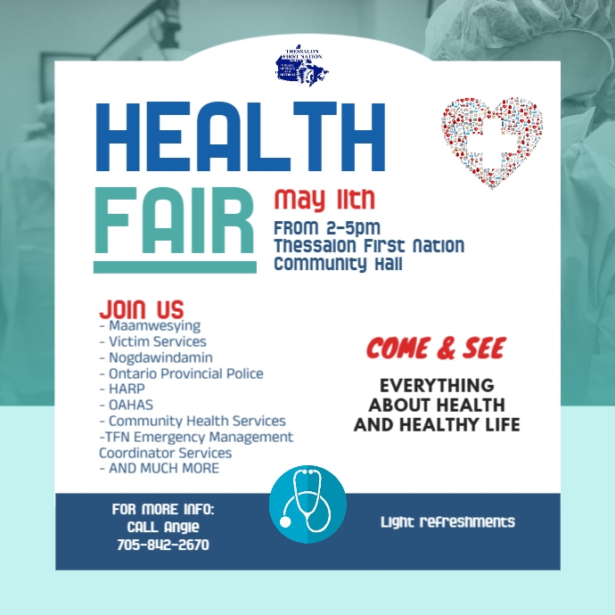 Health Fair Instagram Post Template | PosterMyWall