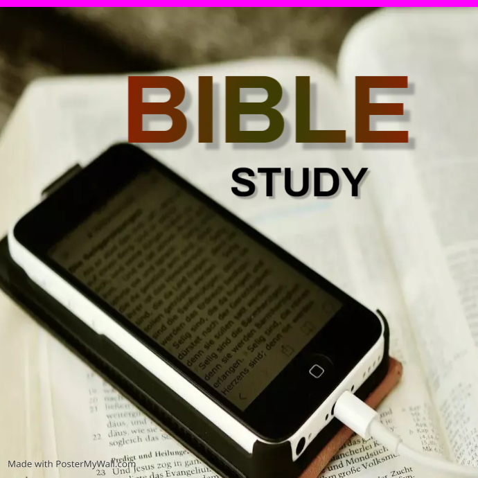 VIRTUAL BIBLE STUDY AD TEMPLATE | PosterMyWall