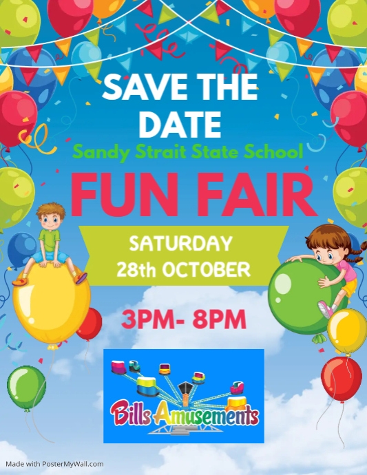 Kindergarten Fun Fair Invitation Flyer | PosterMyWall