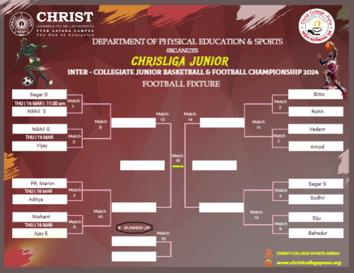 Football Match Schedule Template (3) | PosterMyWall