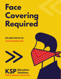 Face Mask Required Flyer Template | PosterMyWall