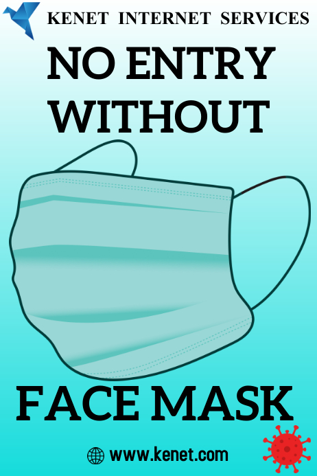 Face mask Template | PosterMyWall