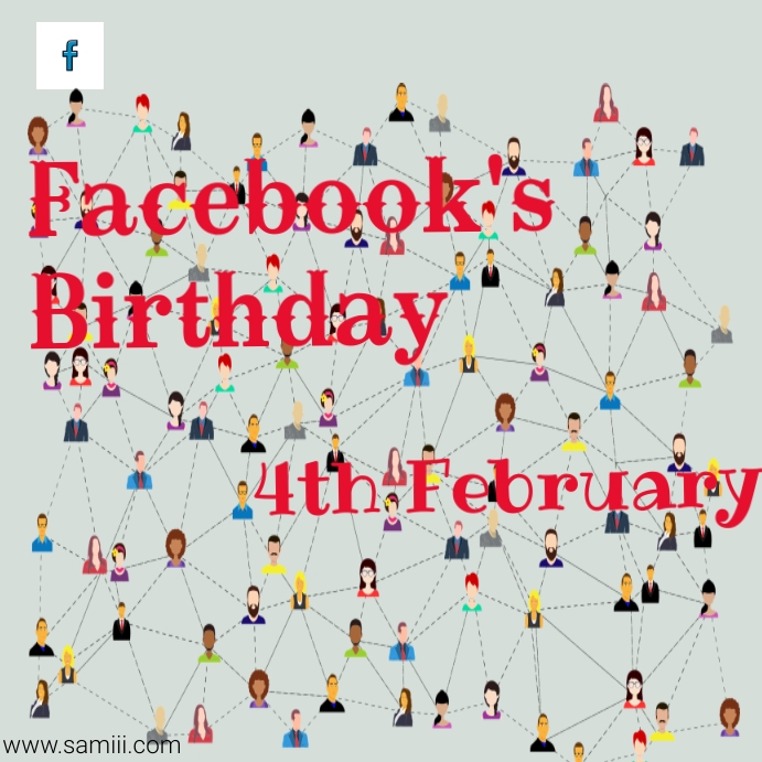 Facebook's birthday Template | PosterMyWall