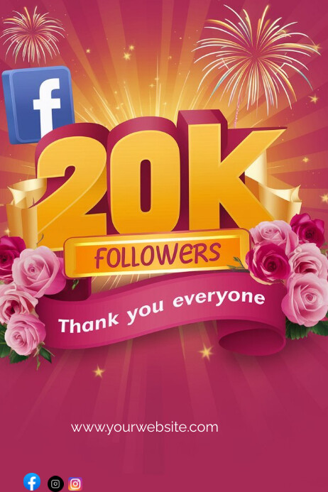 Copy of Facebook Celebration | PosterMyWall