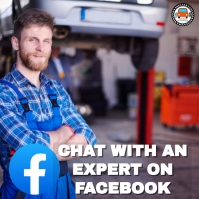 Chat With A Mechanic Online 24/7 Live Chat Template | PosterMyWall