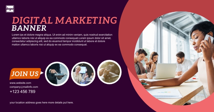 Facebook Cover and Digital Marketing Facebook Template | PosterMyWall