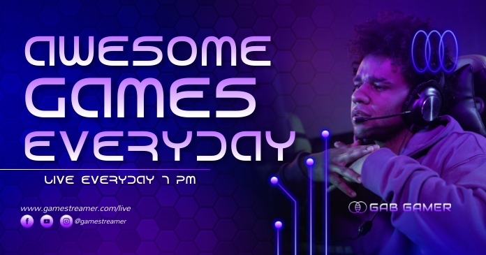 Copy of Facebook Cover Streamer | PosterMyWall