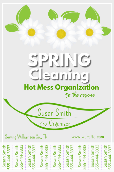 Facebook Home Organizer Advertising Template | PosterMyWall