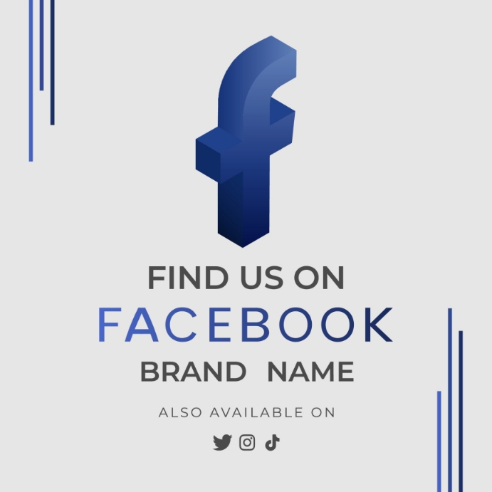 facebook like Template | PosterMyWall