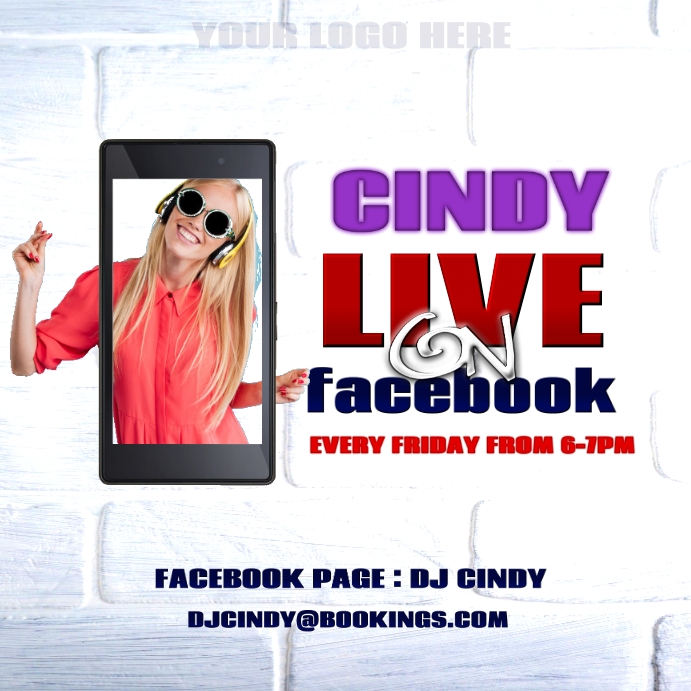 FACEBOOK LIVE Template | PosterMyWall