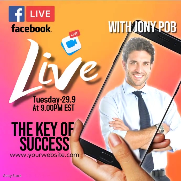 Facebook live | PosterMyWall