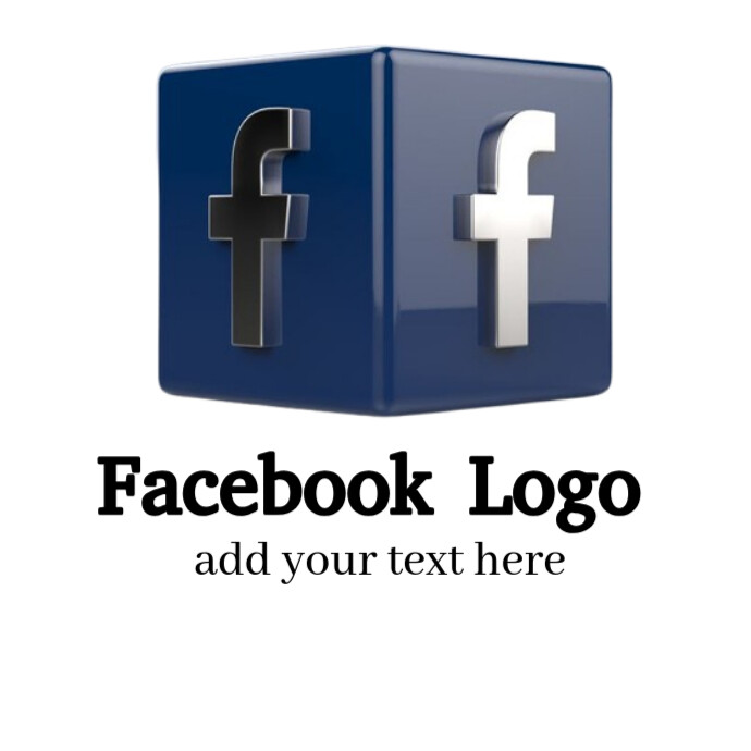 Copy of Facebook Logo | PosterMyWall