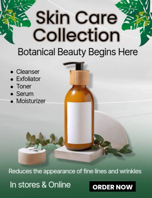 Facial Care Poster Template | PosterMyWall