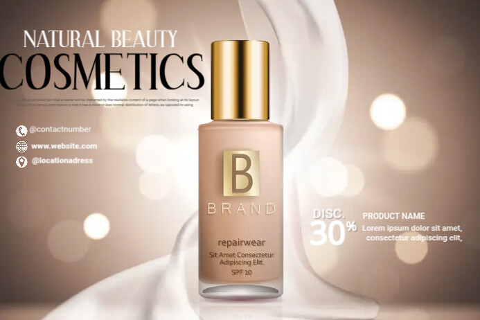 Facial Serum Template | PosterMyWall