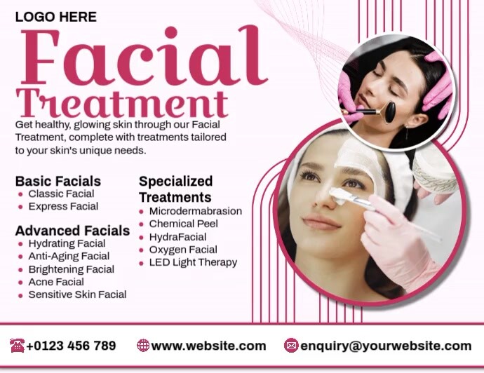 Copy of Facial Treatment Ads | PosterMyWall